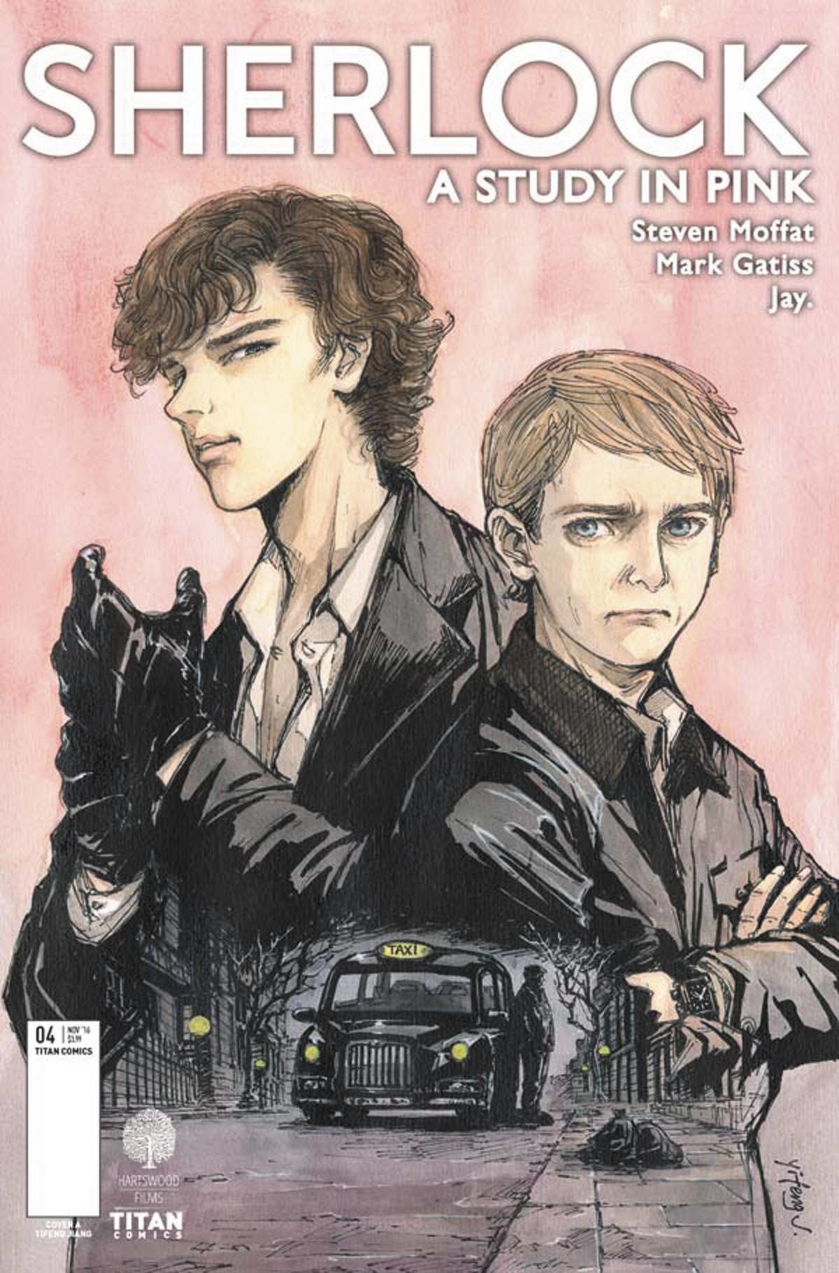 ArtStation - Art Process of "Sherlock: A Study In The Pink" comics ...