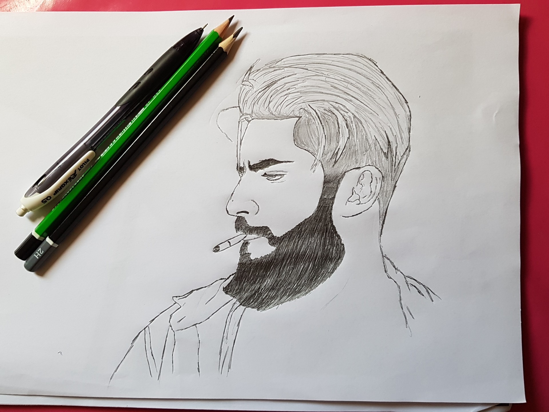 ArtStation - Moroccan rapper's portrait