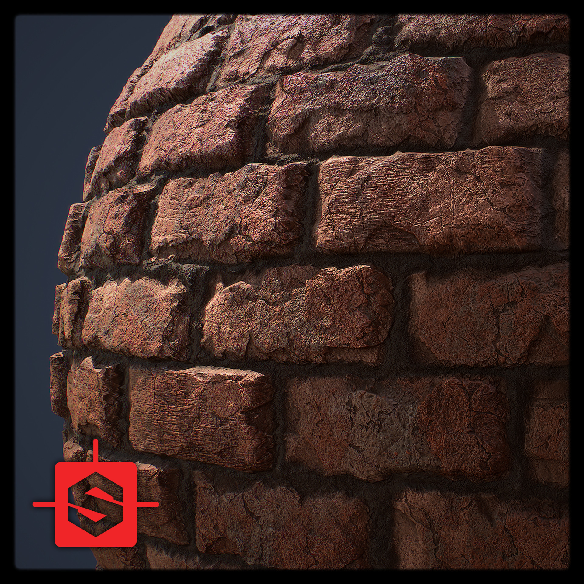 ArtStation - Brick Wall Substance