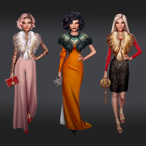 ArtStation - 2D Fashion Characters