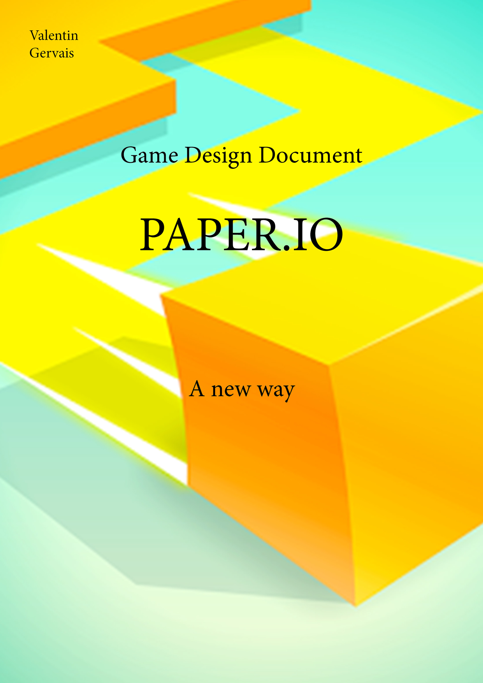 ArtStation - Game Design Document Paper.IO exercise