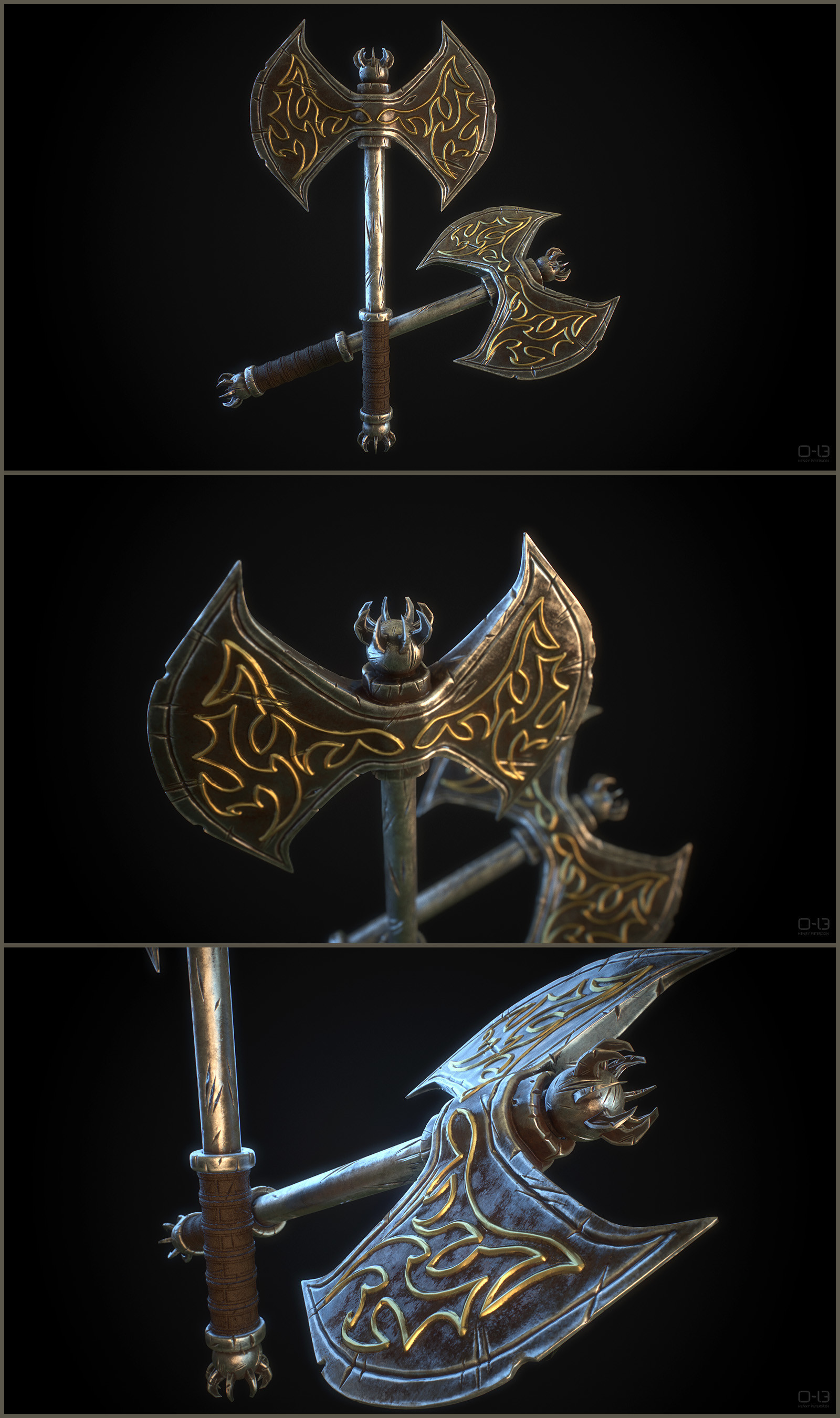 ArtStation - Dual Wield Axes