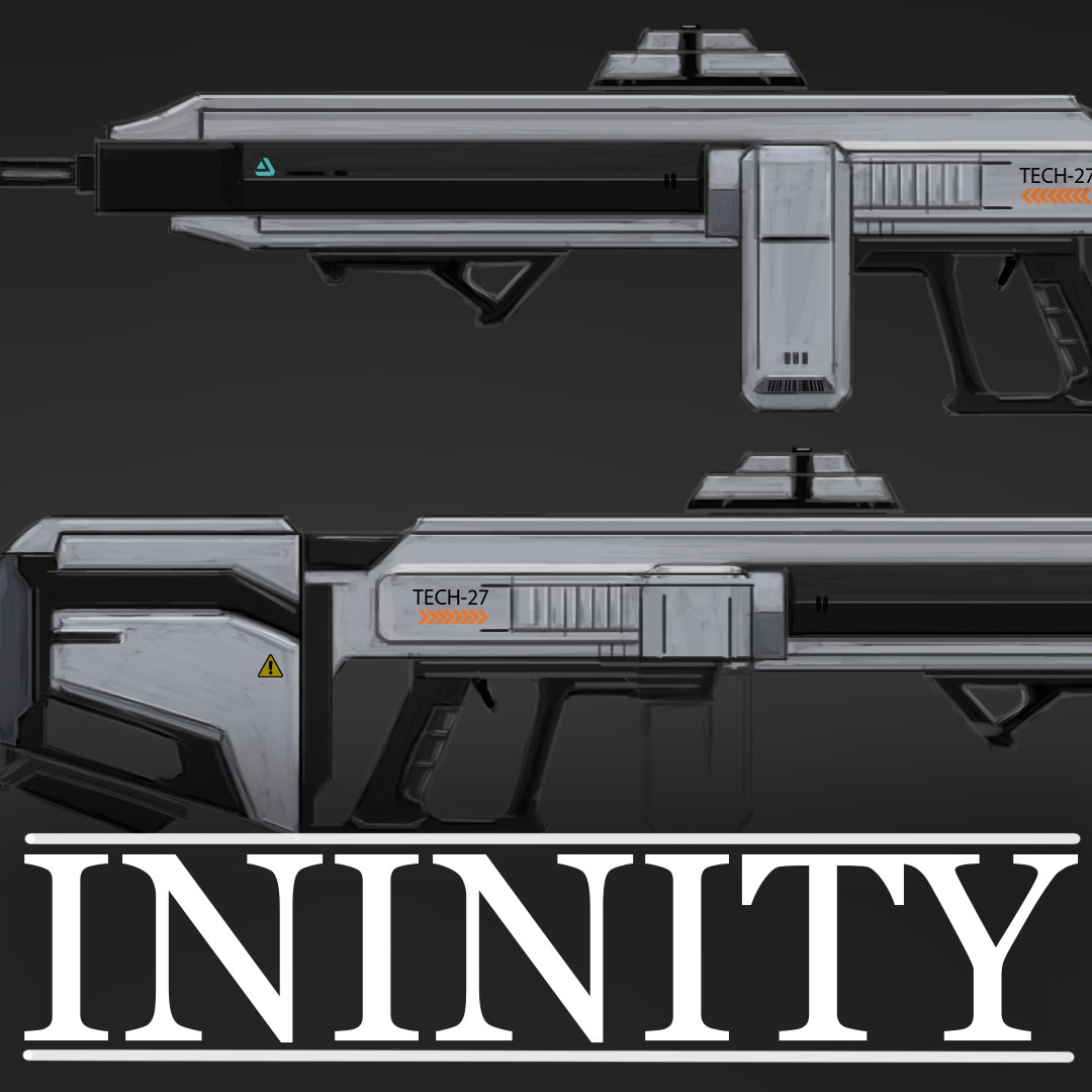 ArtStation - Assault Rifle- Mv-T27