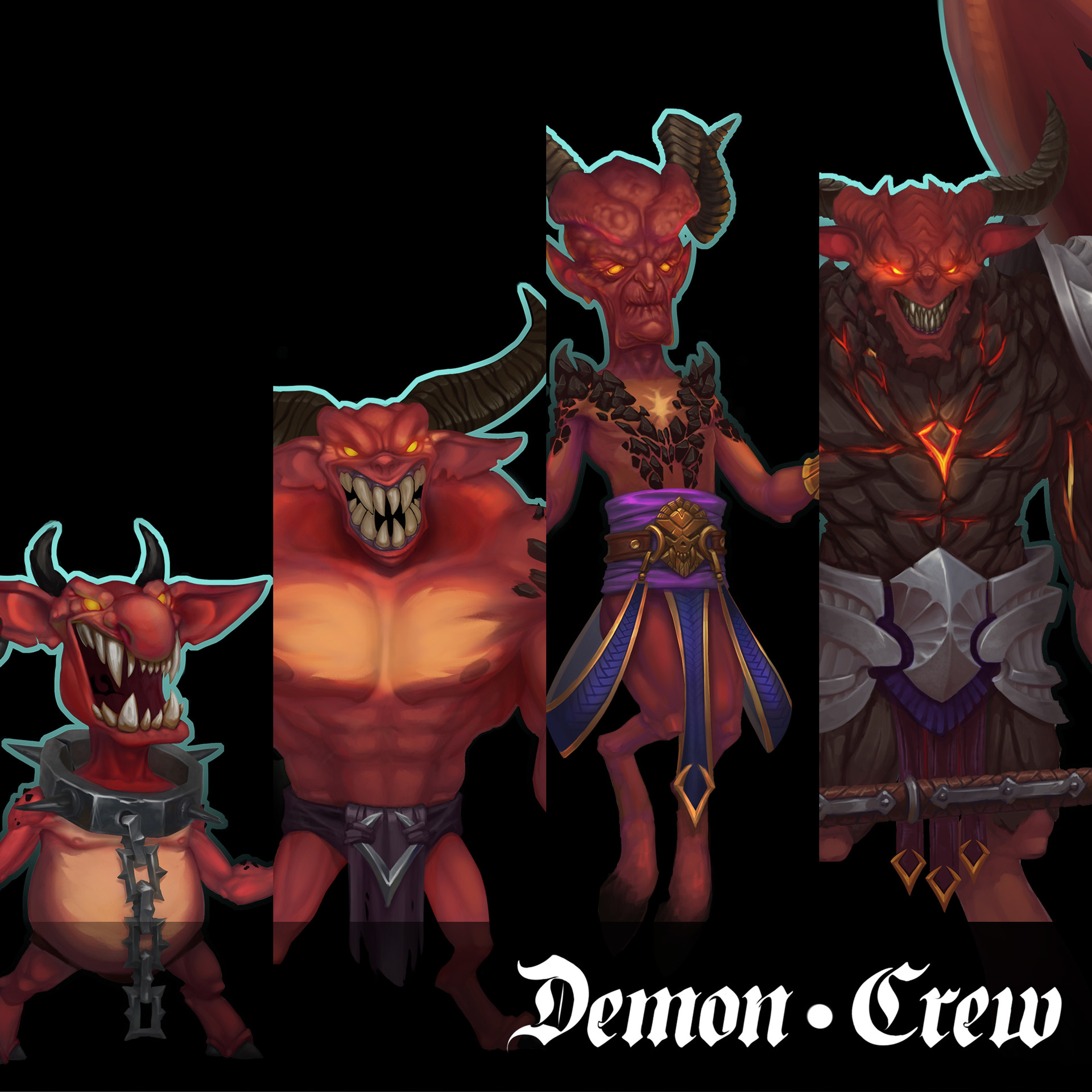 ArtStation - Demon Crew