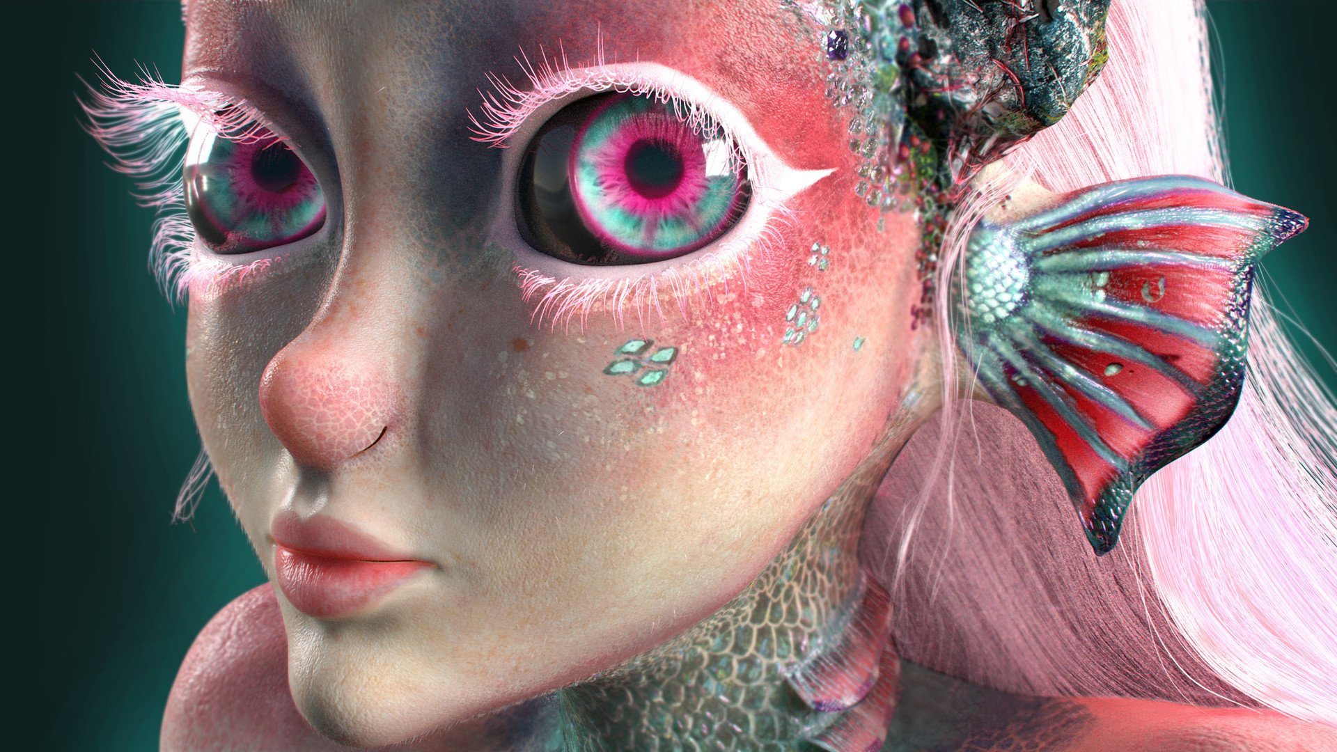 ArtStation - Swamp Mermaid