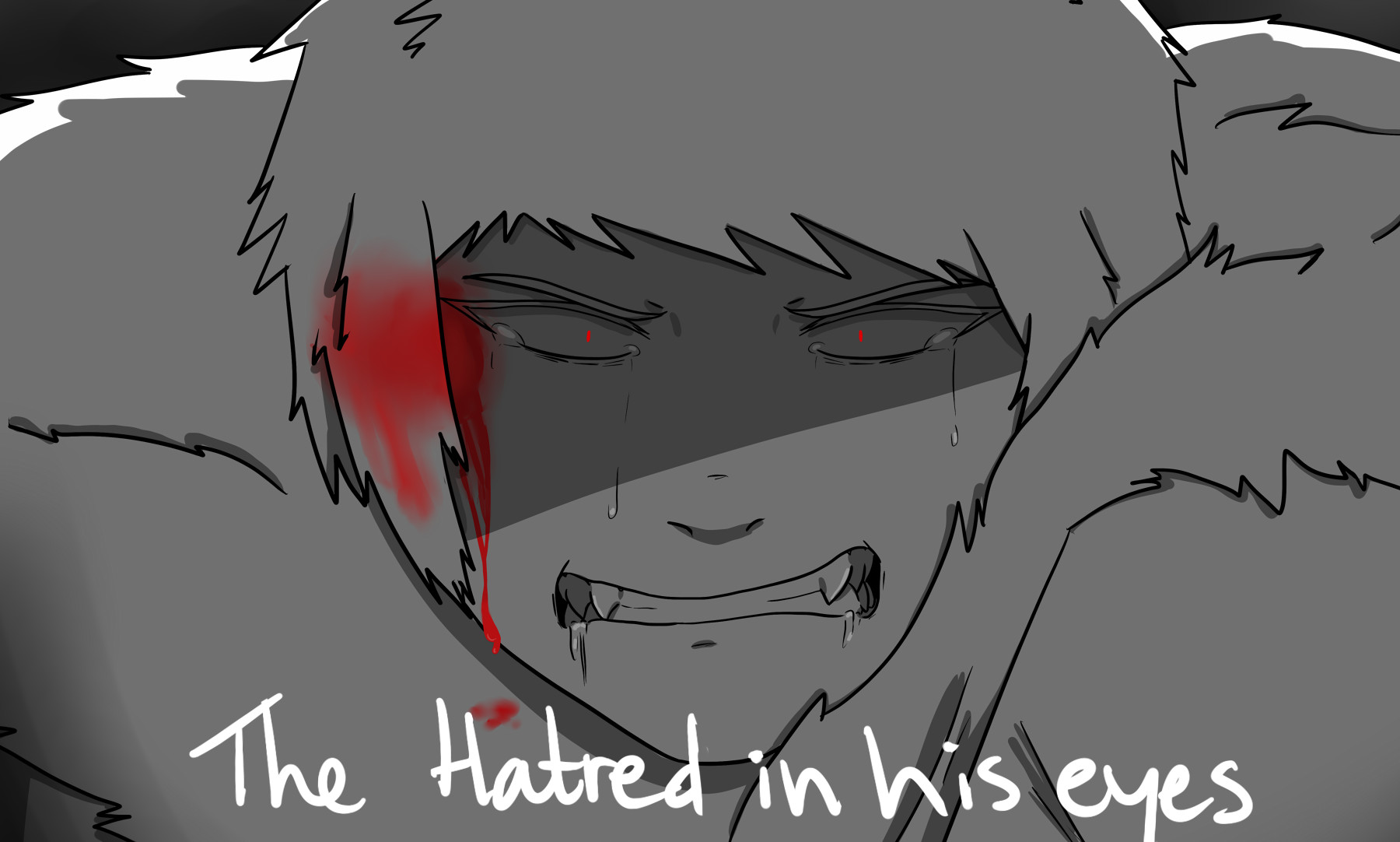 ArtStation - The Hatred In His Eyes