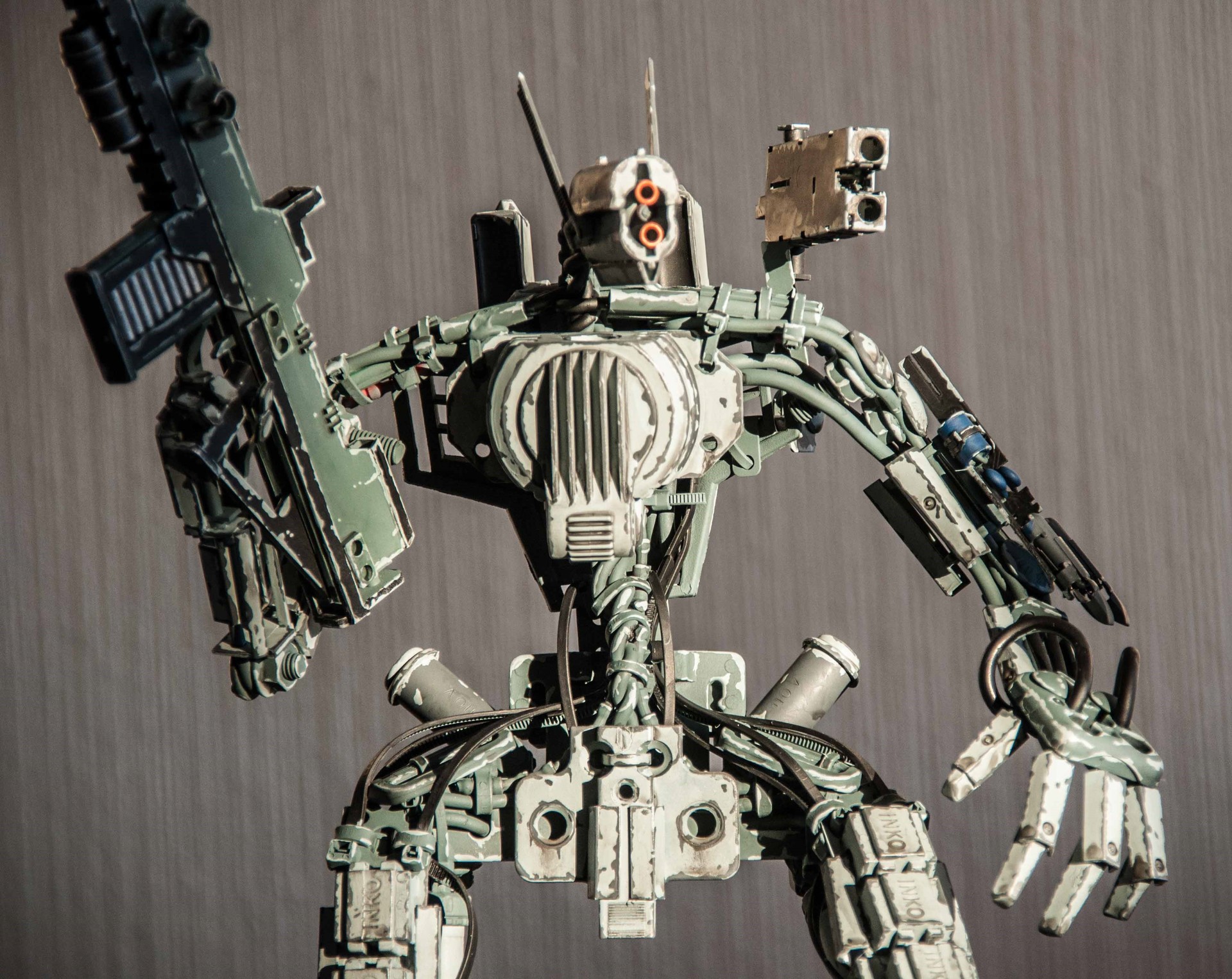 Kristoffer Kvamsdal - Mecha kitbash build