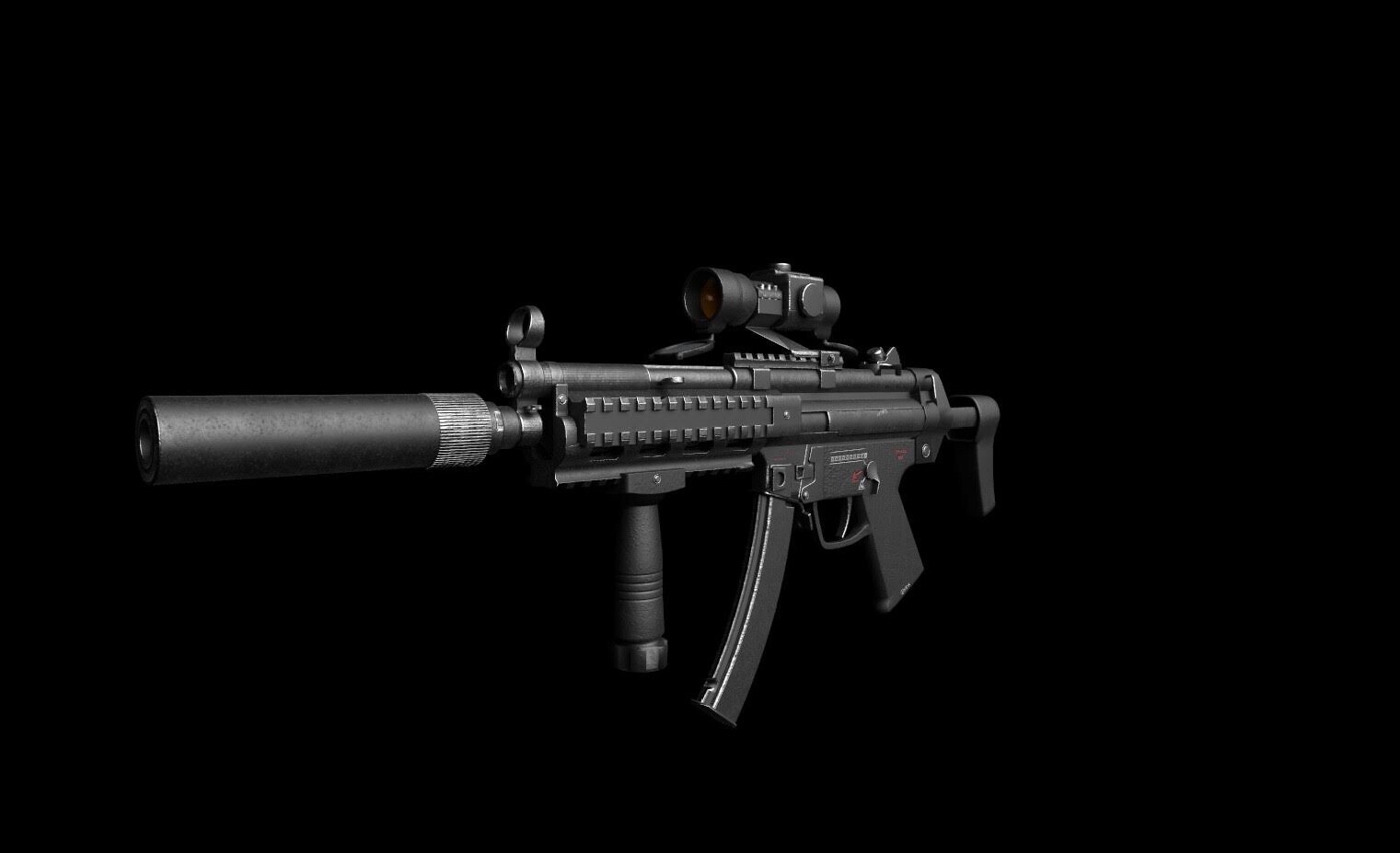 ArtStation - MP5 Gun