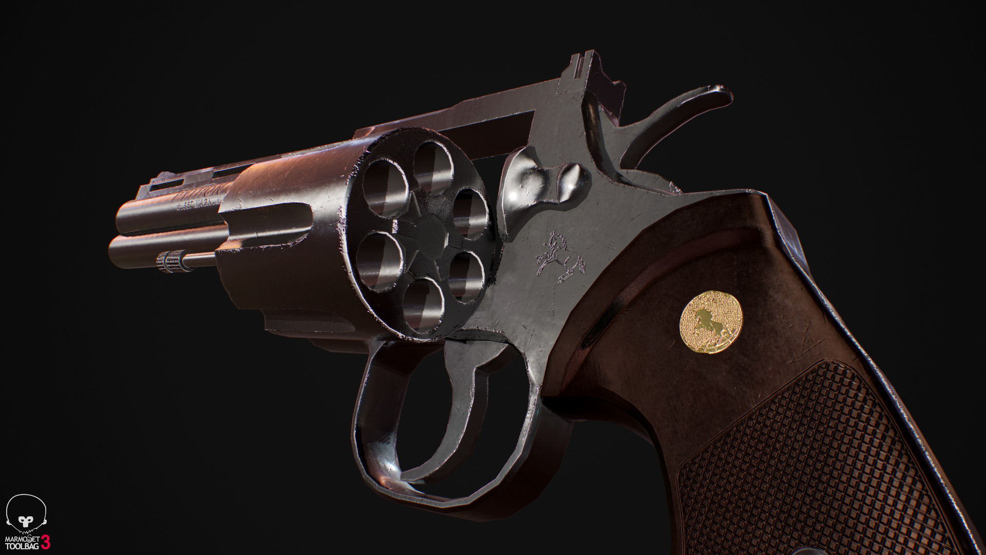 ArtStation - Colt Python .357 Magnum