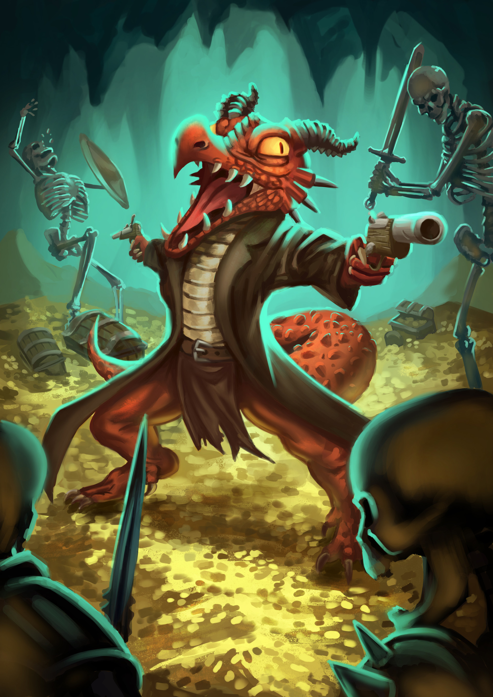 ArtStation - Kobold Gunslinger