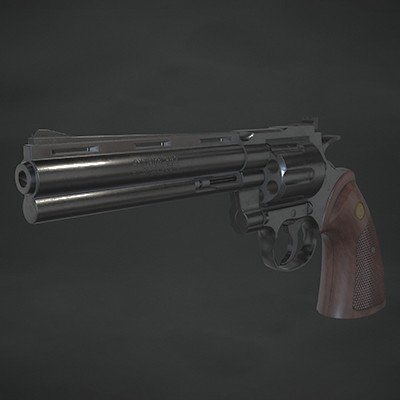 ArtStation - Colt Python .357