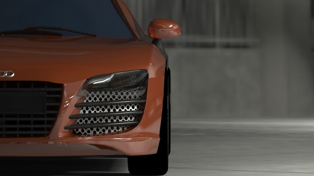 ArtStation - Audi R8 Modeling