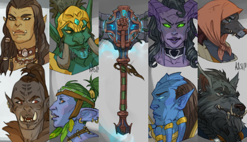 ArtStation - World of Warcraft Art Challenge #1