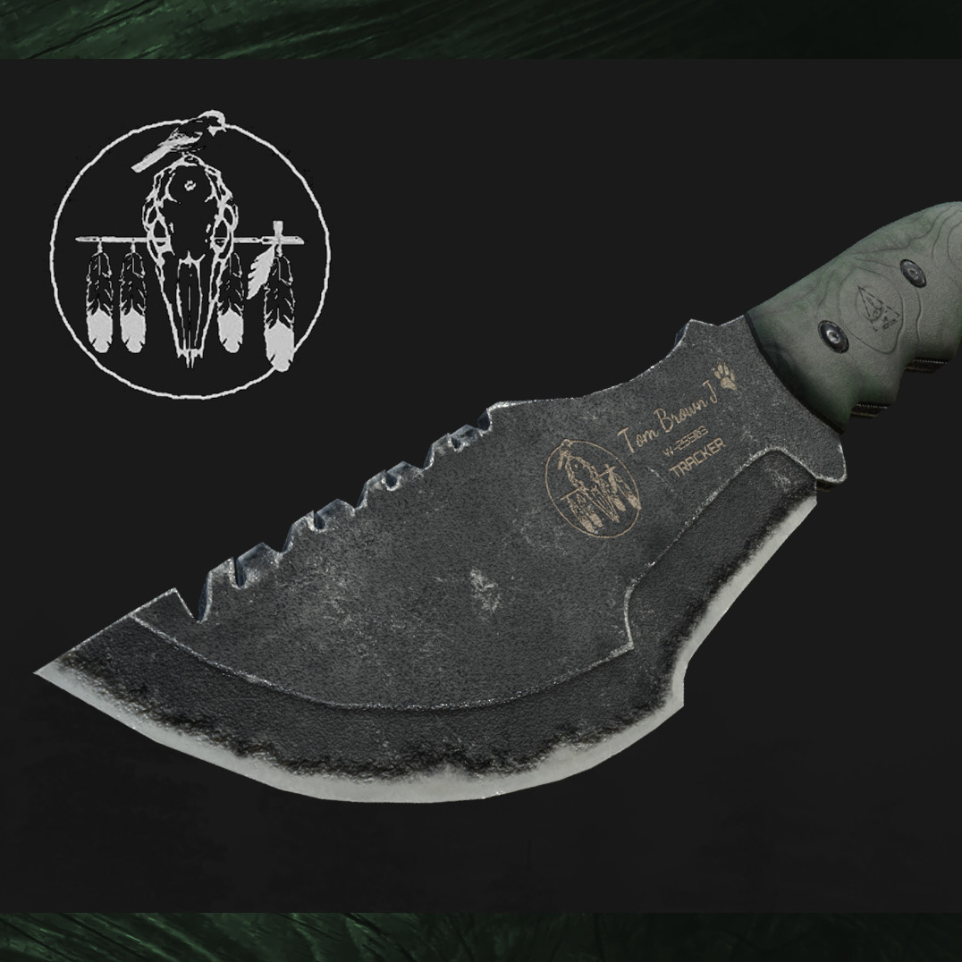 ArtStation - Tracker knife