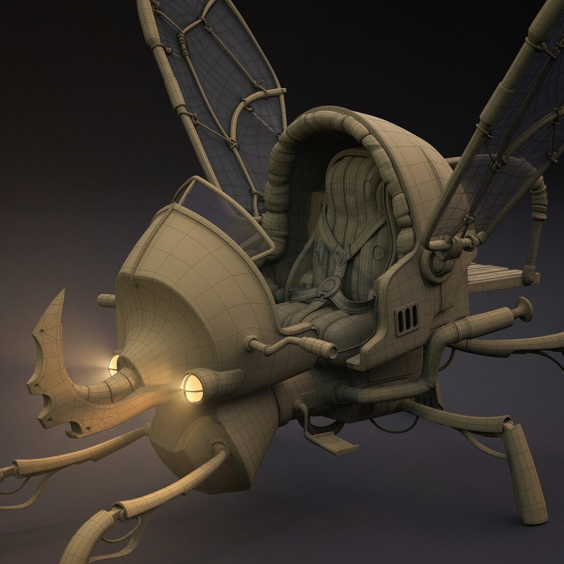 ArtStation - Beetle Moth Vehicle