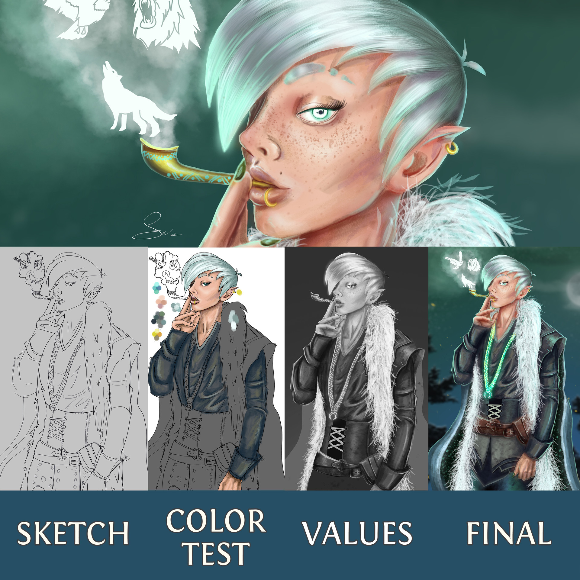 ArtStation - RPG Druid