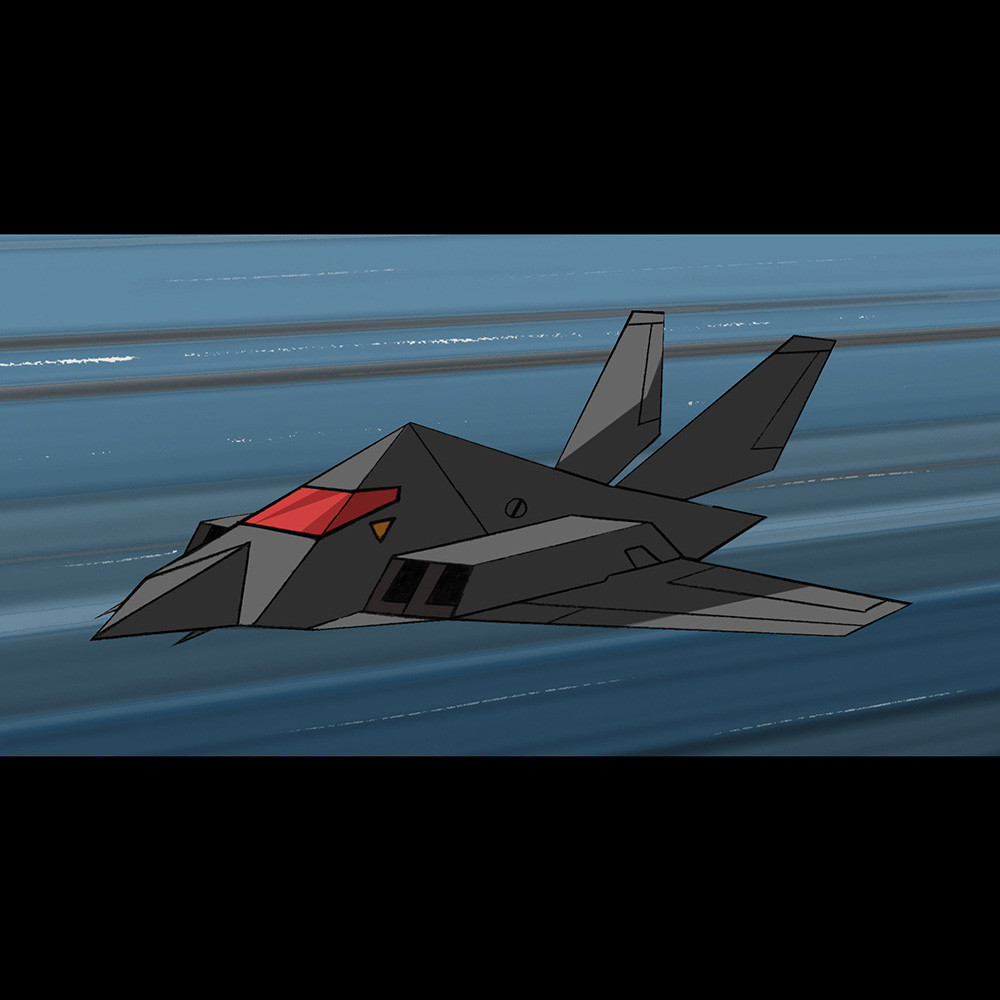 ArtStation - Stealth Fighter - JOHNNY TEST