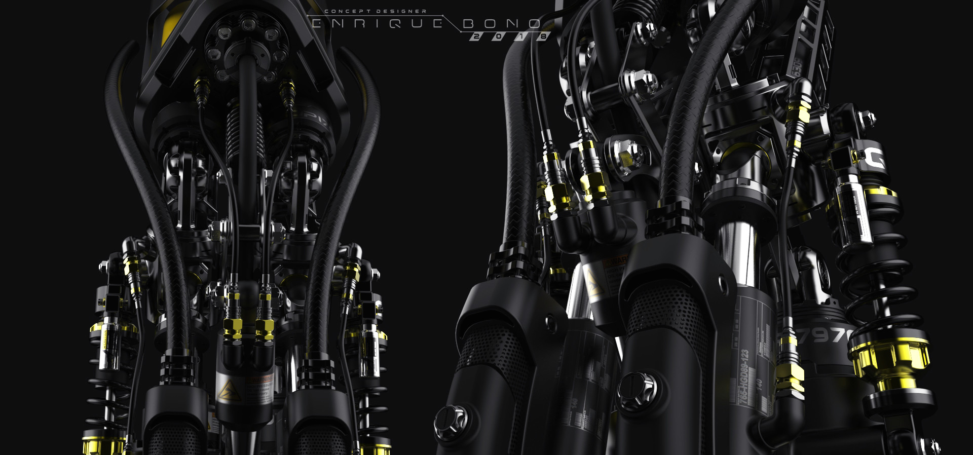 ArtStation - Mech Legs - Atlas Project