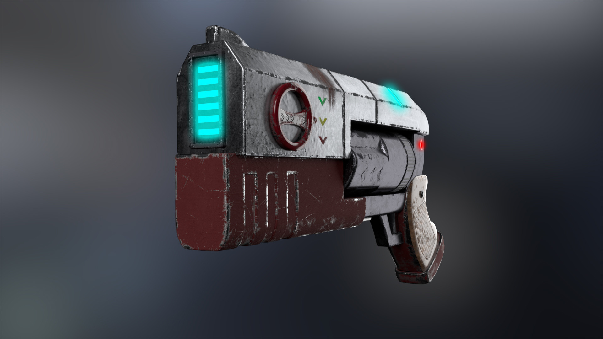 ArtStation - SciFi Gun Blaster