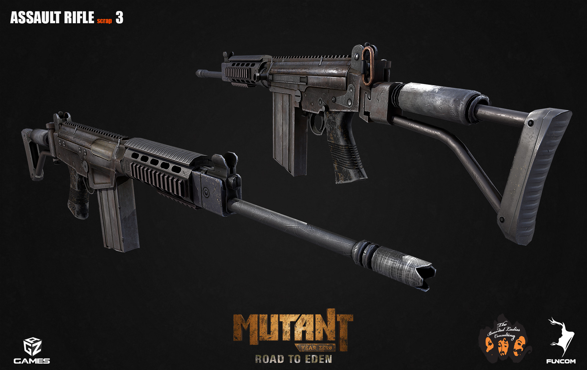 ArtStation - Assault Rifle