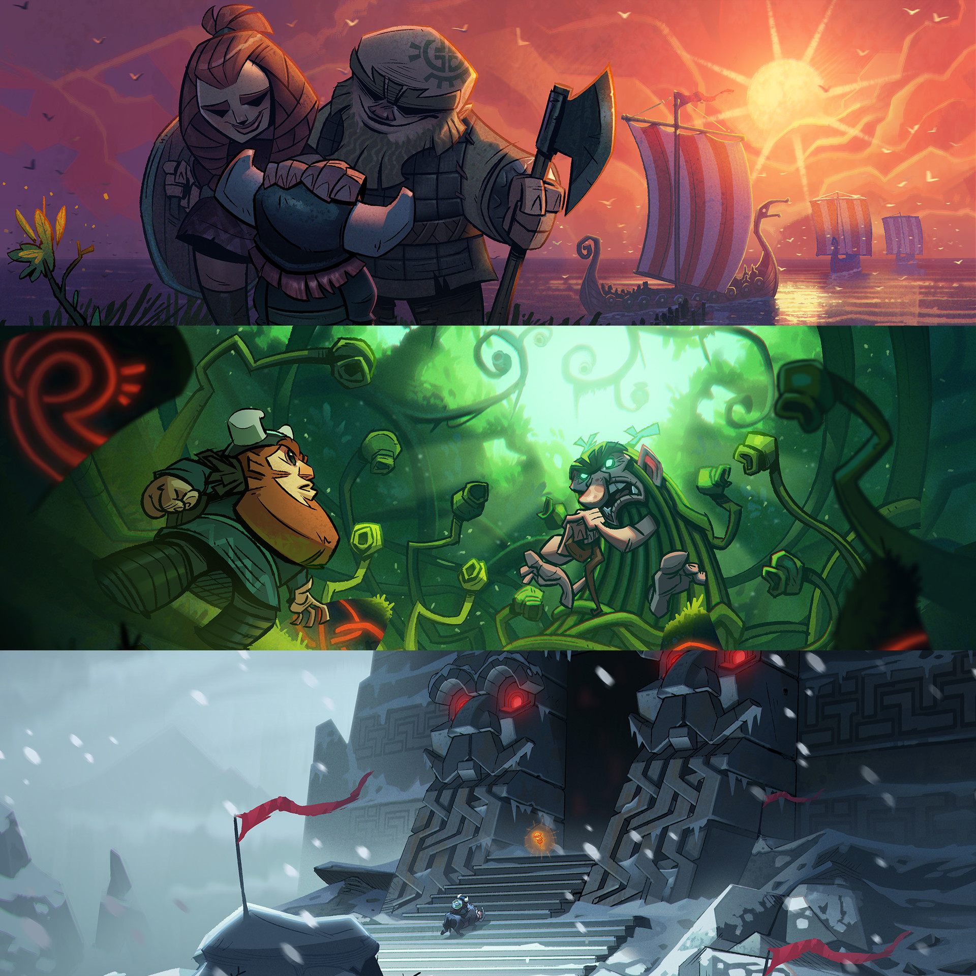 ArtStation - oddmar game story