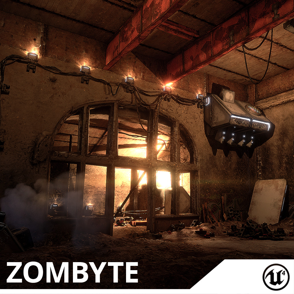 ArtStation - Zombyte VR - Lobby
