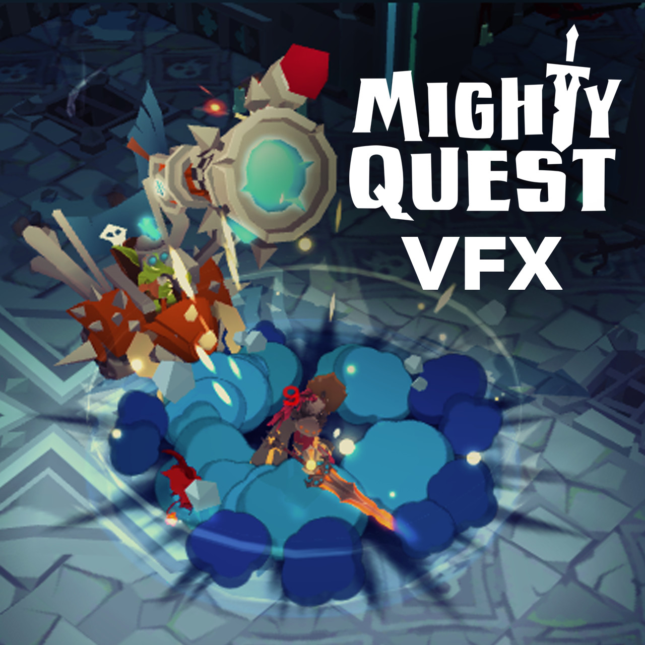 ArtStation - [2016 - 2018] Boss Goblin Boom VFX - Mighty Quest