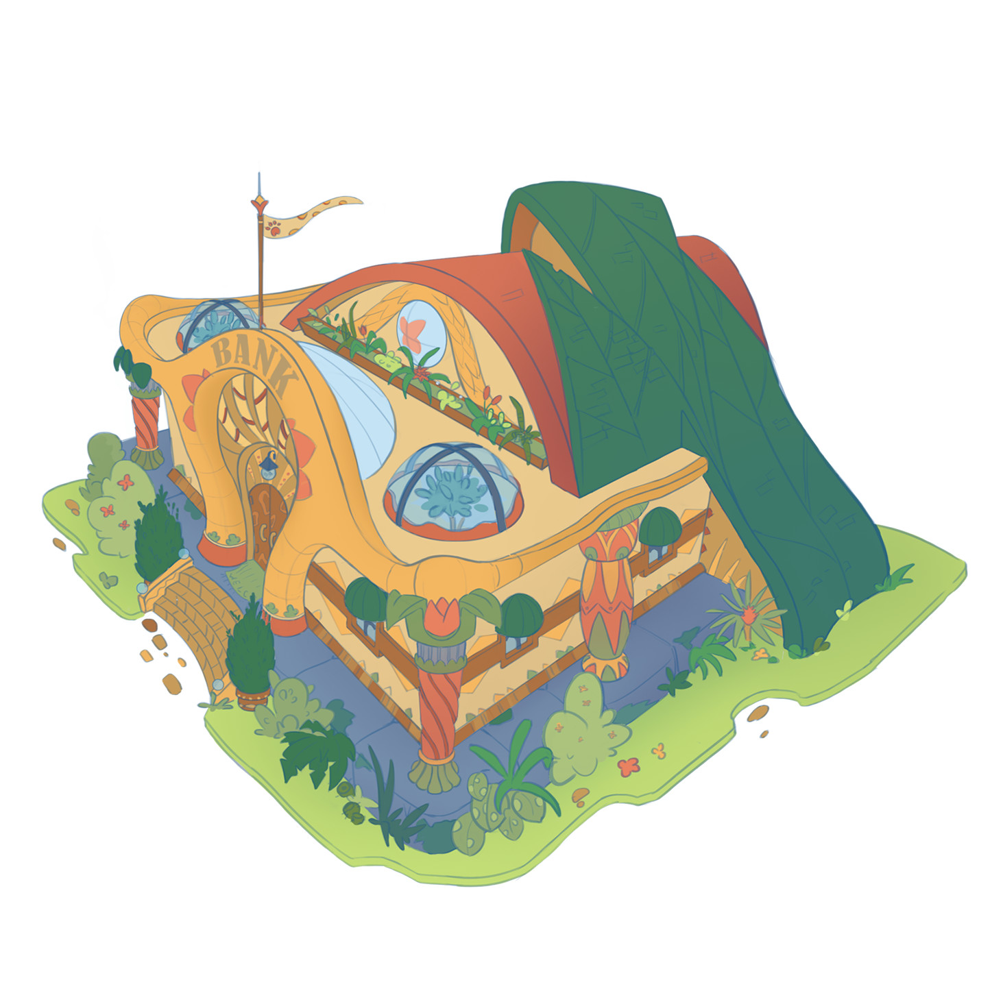 ArtStation - Animation background concepts