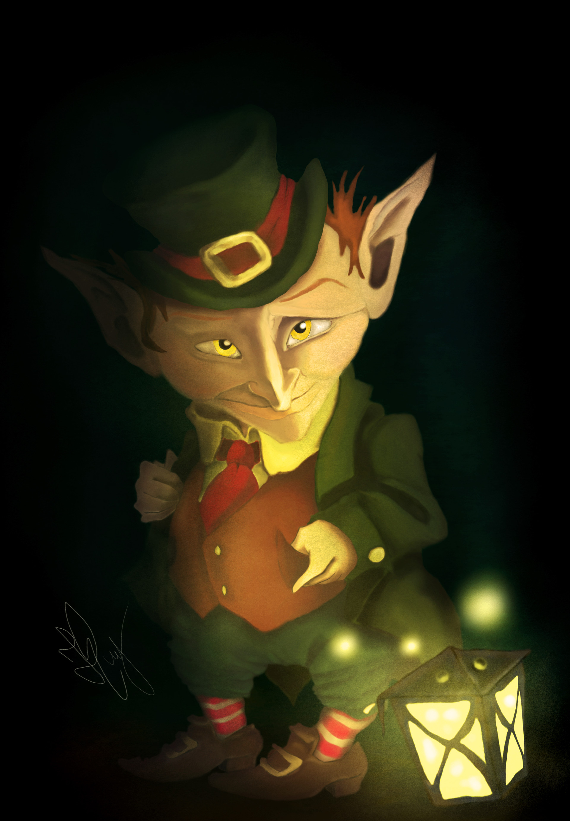 ArtStation - Ilustração Mr. Duende