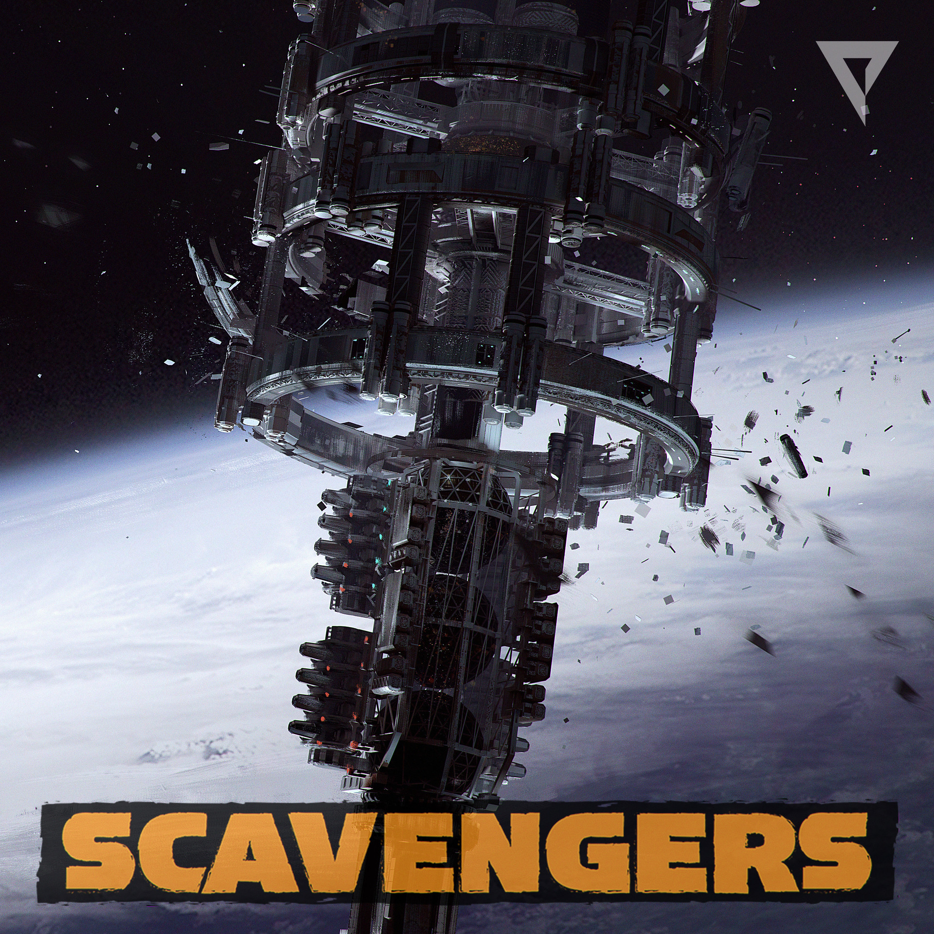 ArtStation - Scavengers Announcement Trailer: Space station