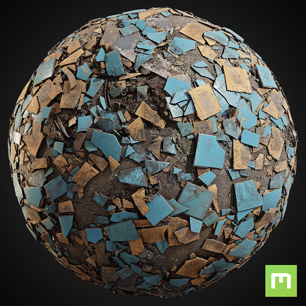 ArtStation - Quixel Megascans Vol.IV : Industrial Materials