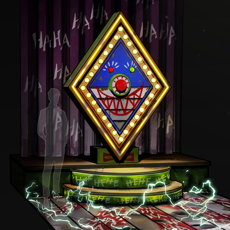 ArtStation - Batman Season 2 - Funhouse Ride Game Show Stage