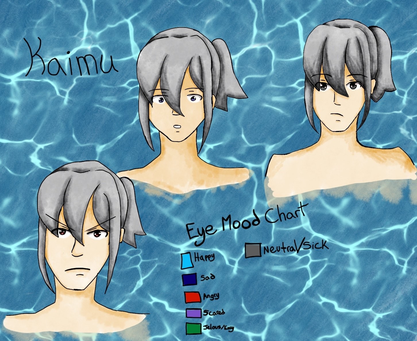 ArtStation - Kai_Expression_Practice