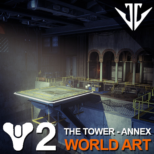 ArtStation - Destiny 2 - Black Armory - Tower Annex