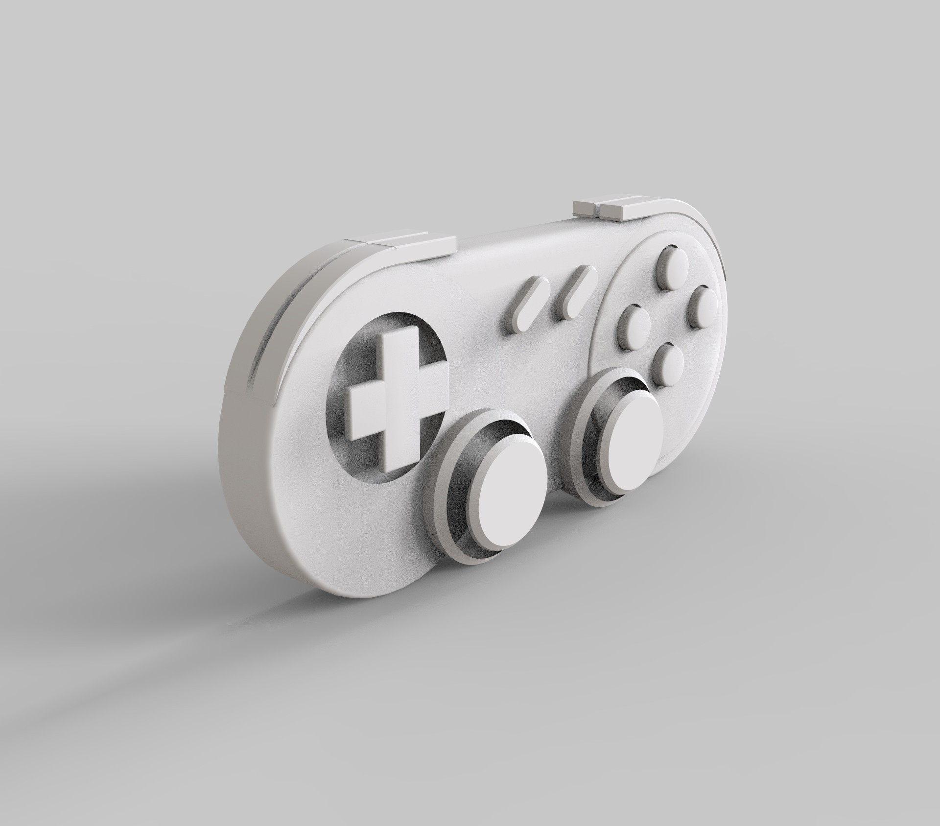 ArtStation - Modelling a Game Pad (Game Controller)