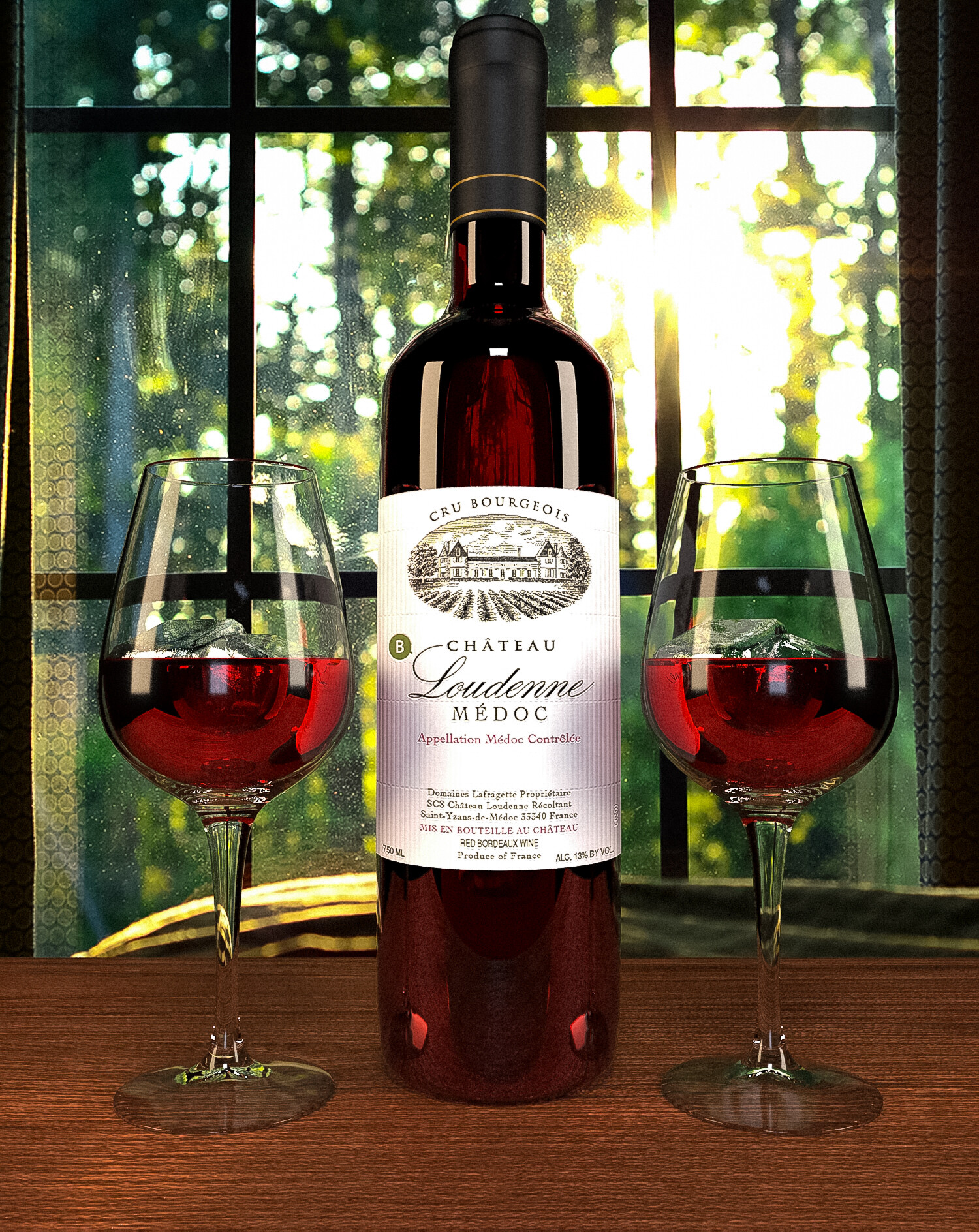 ArtStation - 3D REALISTIC WINE BOTTLE