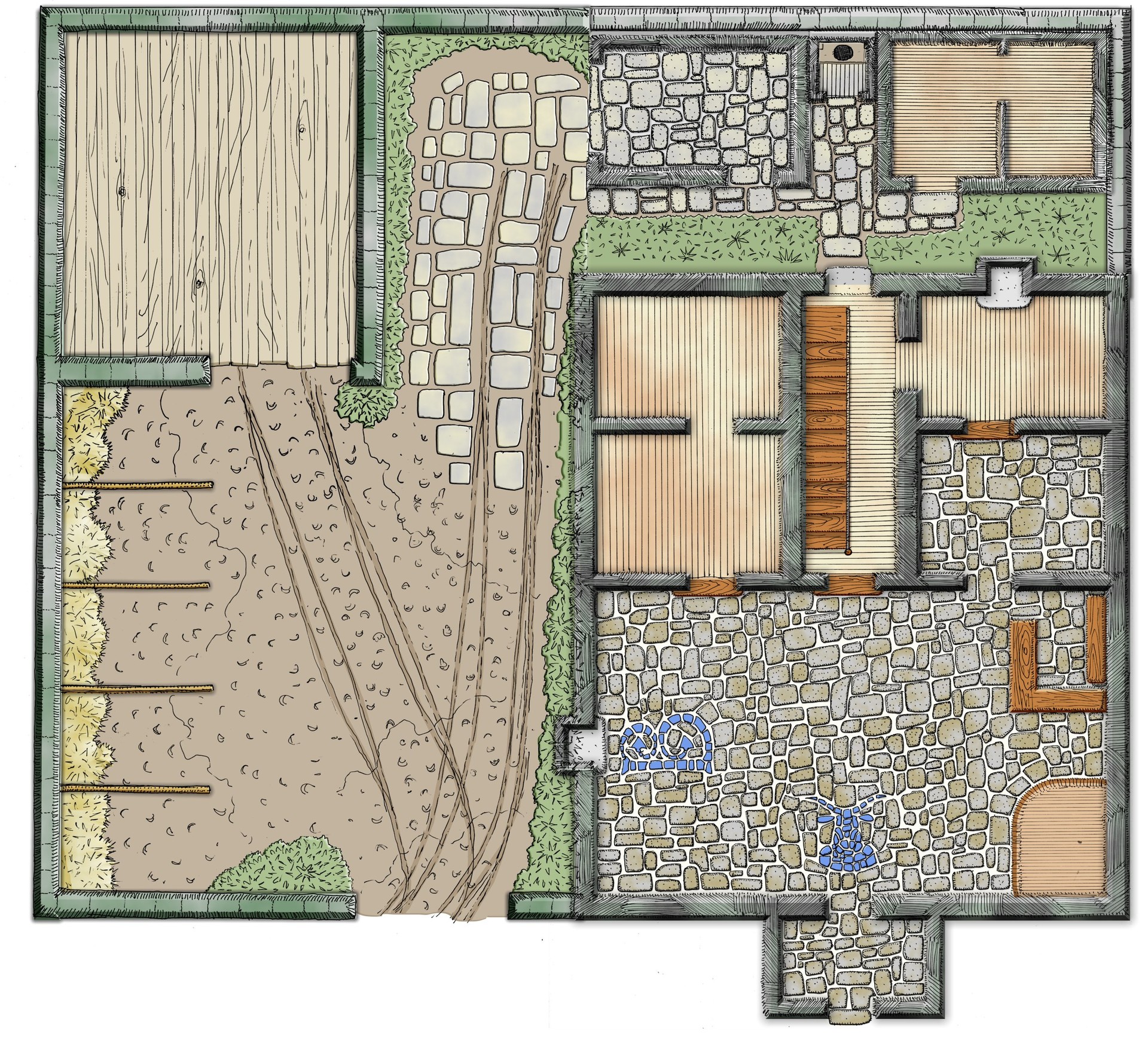 ArtStation - Tavern maps