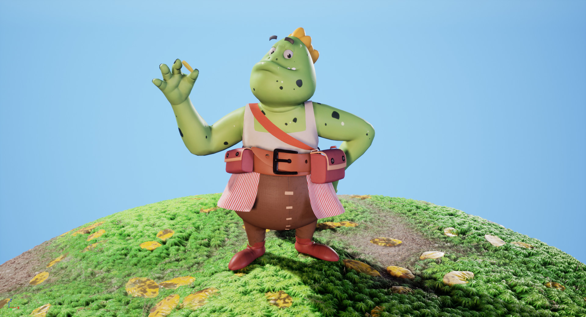 ArtStation - Froggo The Salesman