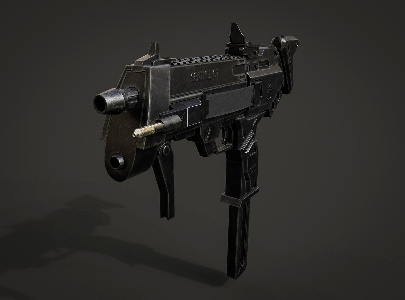 ArtStation - Gun 3D model