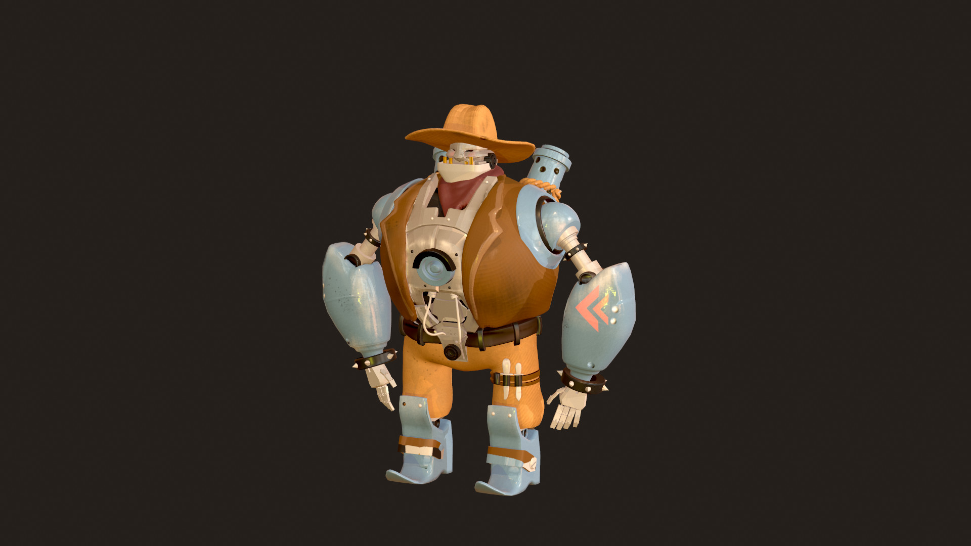 ArtStation - wild west robot