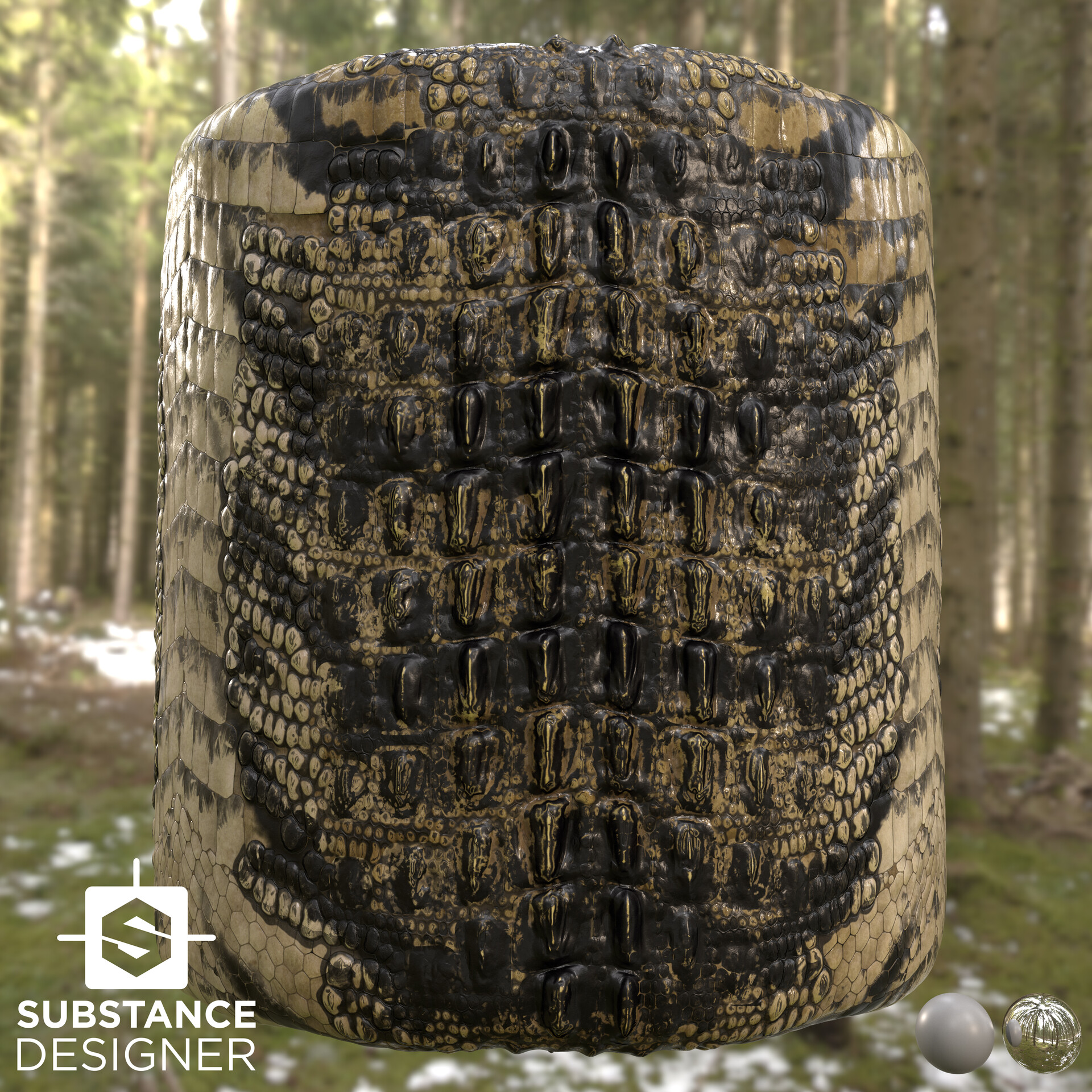 ArtStation - Alligator Skin