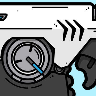 ArtStation - Tracer's Gun