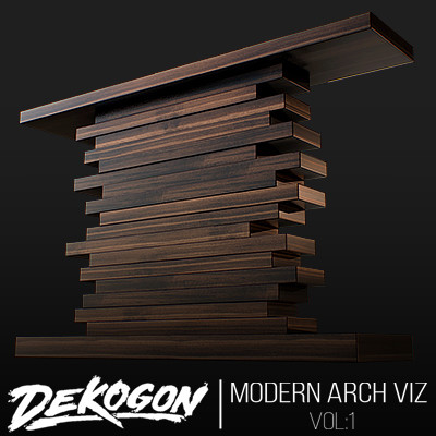 ArtStation - Modern Arch Viz: Console Table