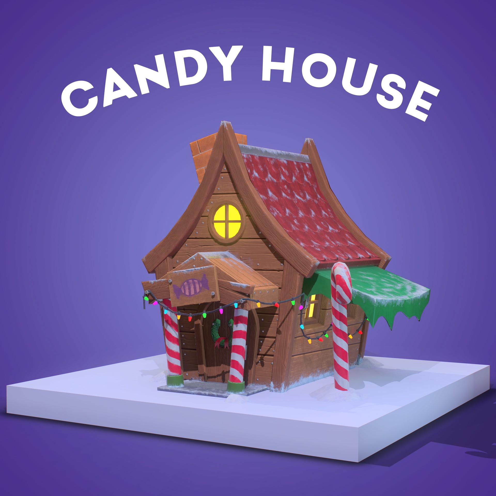 ArtStation - Candy House