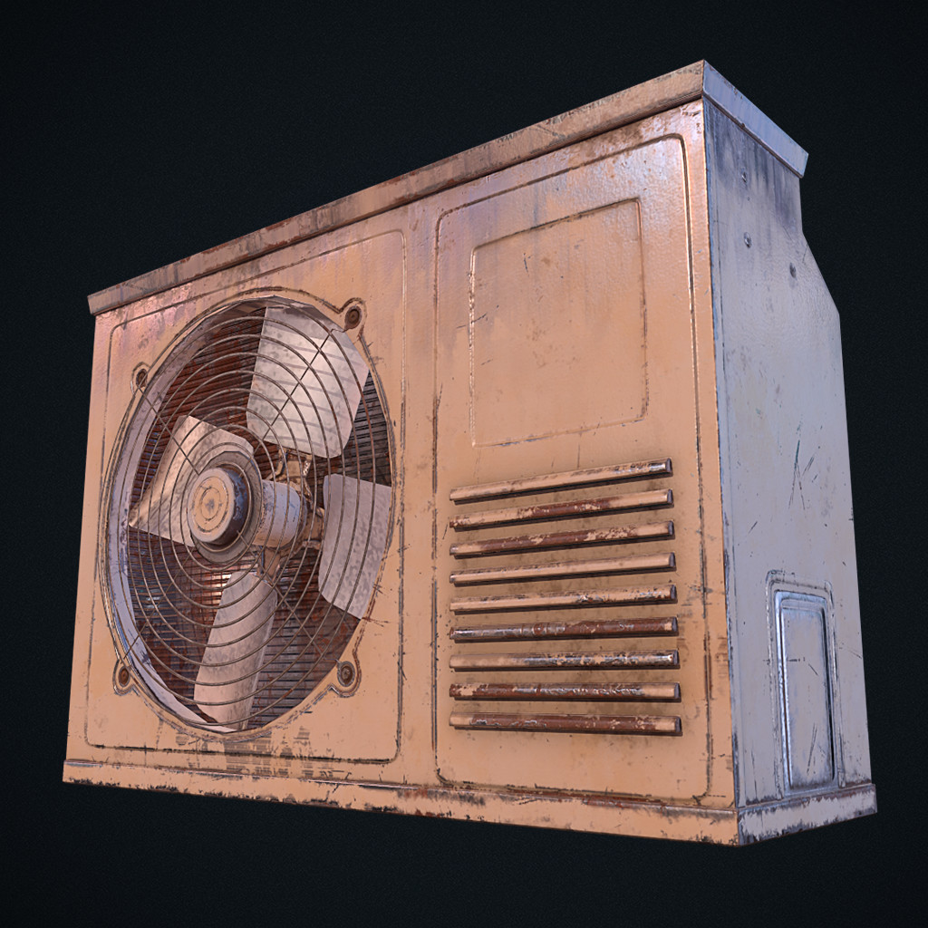 ArtStation - AirCon unit