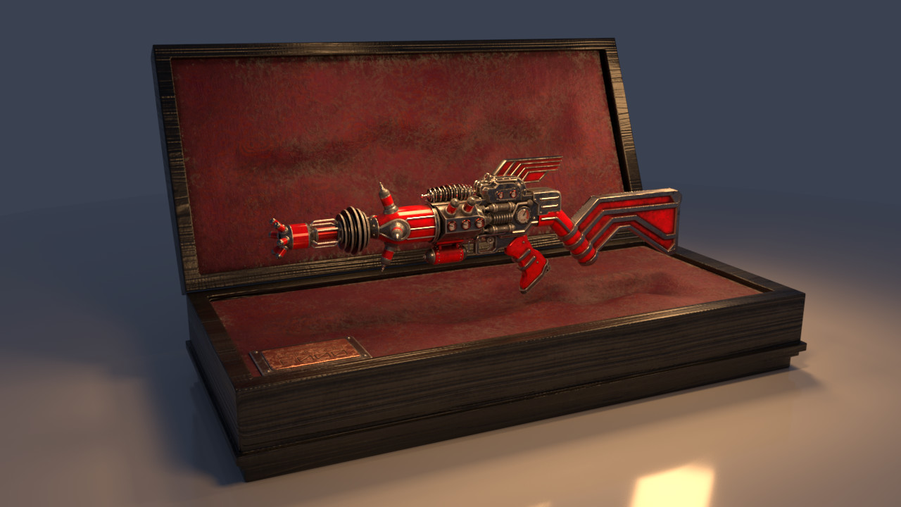 ArtStation - Dr. Grordbort's Pompson 6000