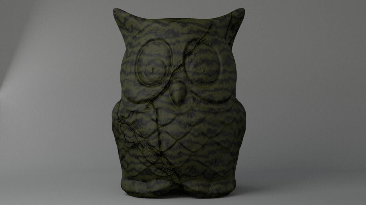 ArtStation - Marble Owl