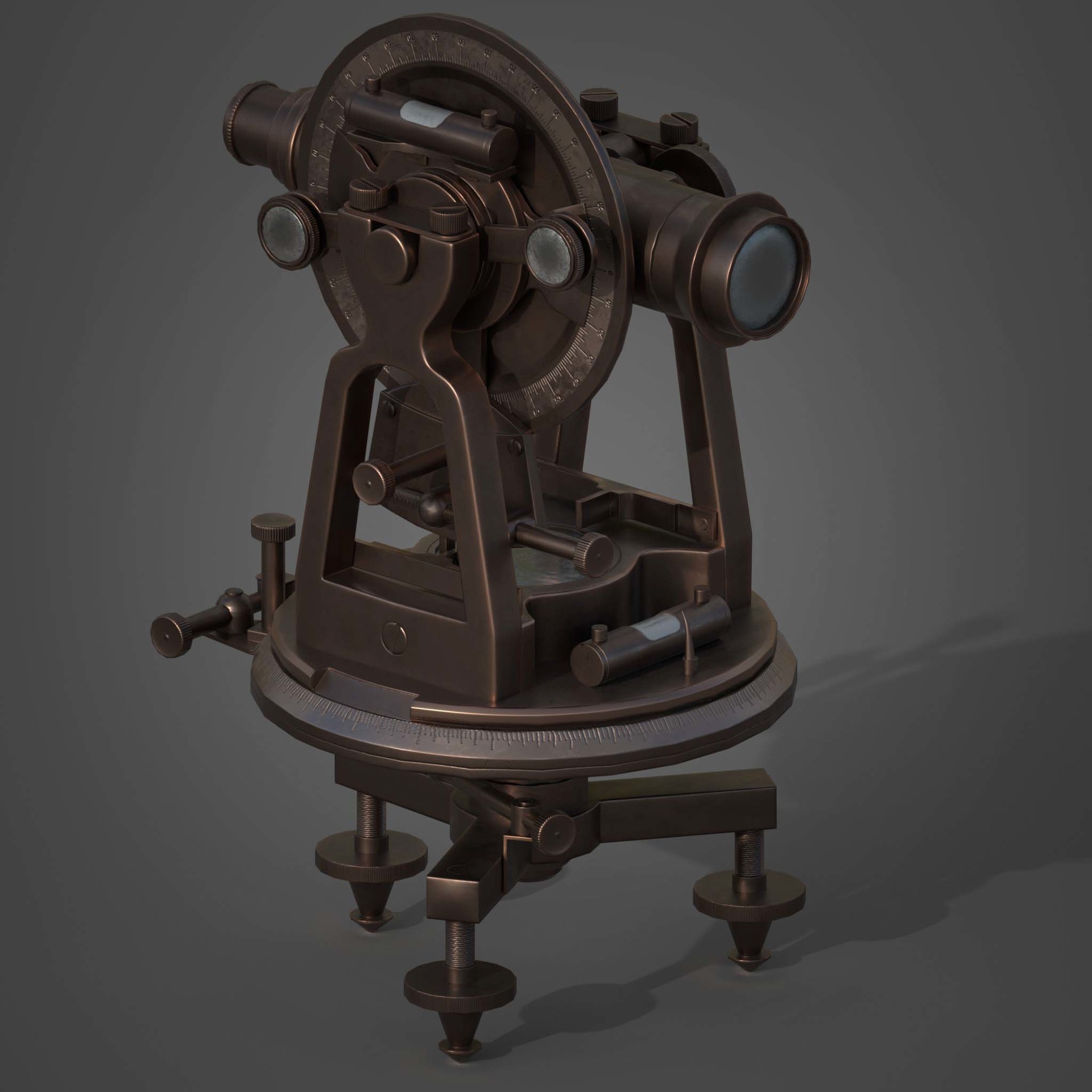 ArtStation - old theodolite