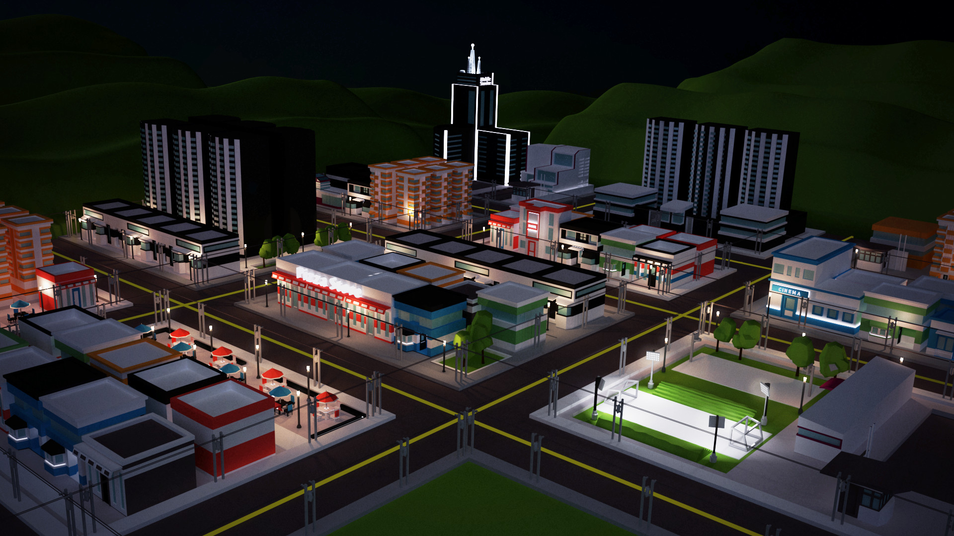 ArtStation - Small Downtown