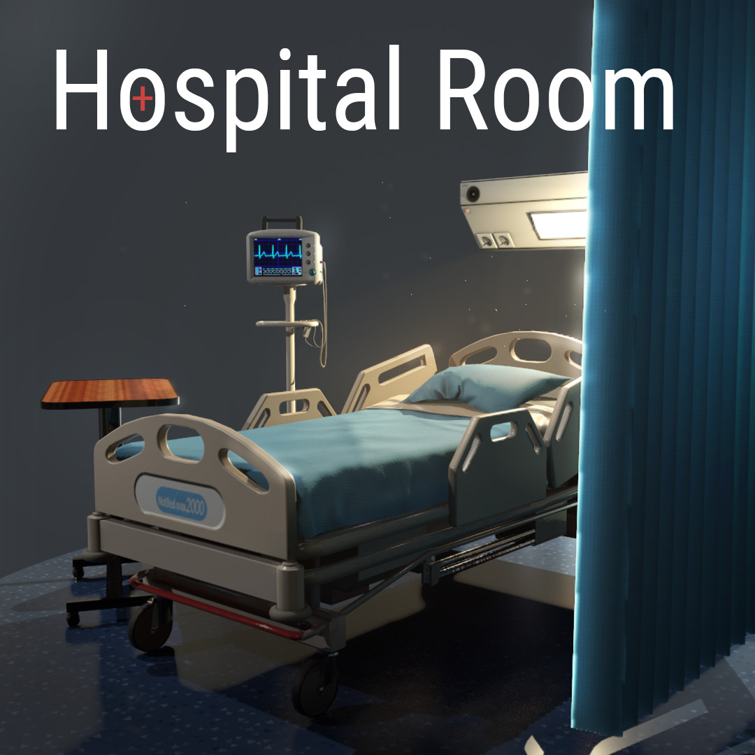 Valentin PICARD - Hospital Room - Props